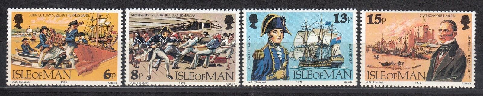 7. Isle of Man 1979 - 150th Anniversary of the Death of Captain ...