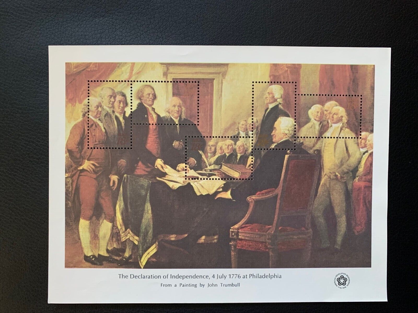 US 1976 Bicentennial Souvenir Stamp Sheets Scott #1686-89 MNH | United ...