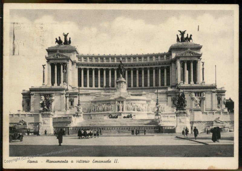 3rd Reich Germany 1938 Fuehrer Dux Hitler Mussolini Propaganda Cover ...