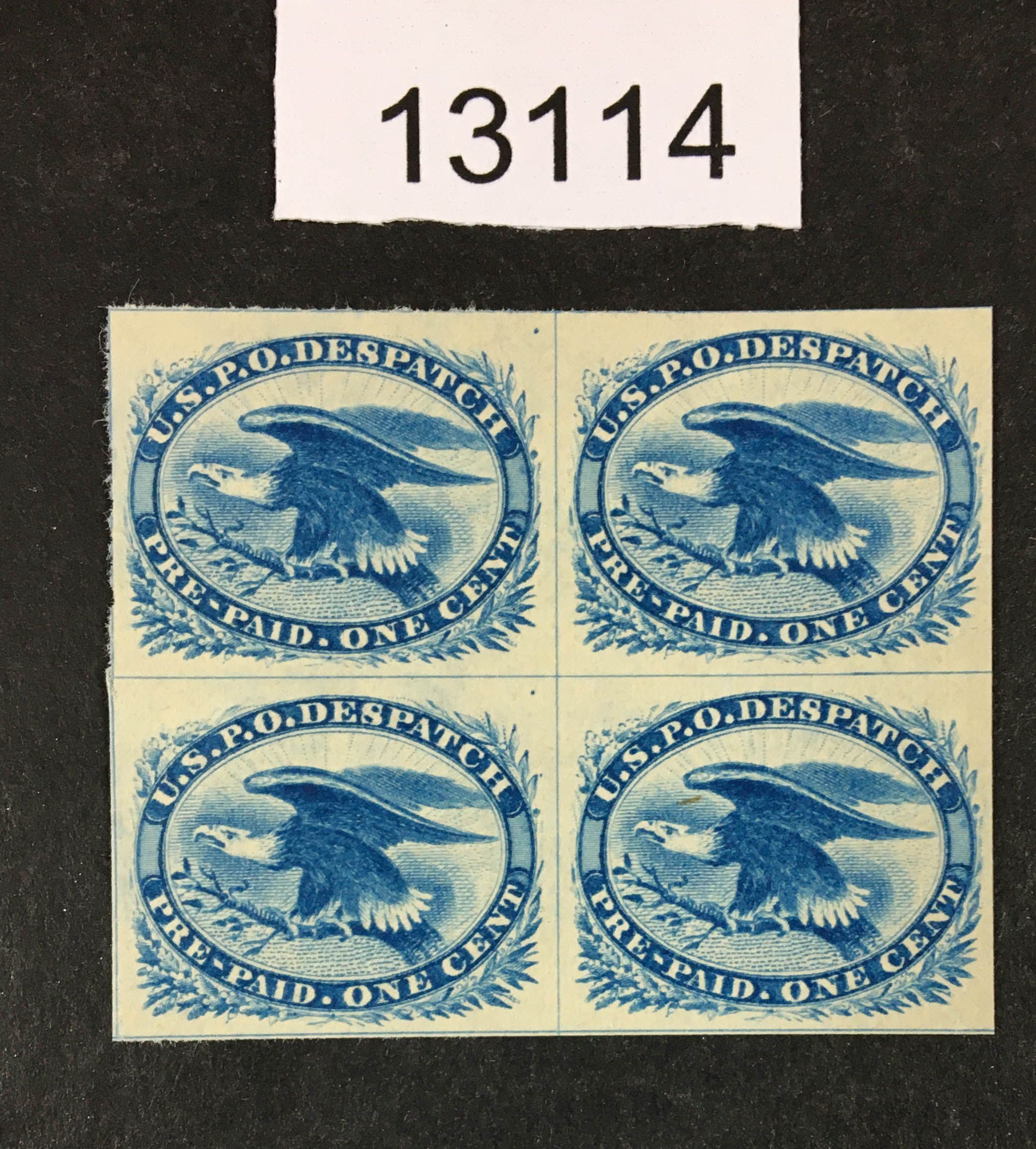 US Stamps CSA # LO5 Block Unused NO GUM VF $125 LOT #13114 | United ...
