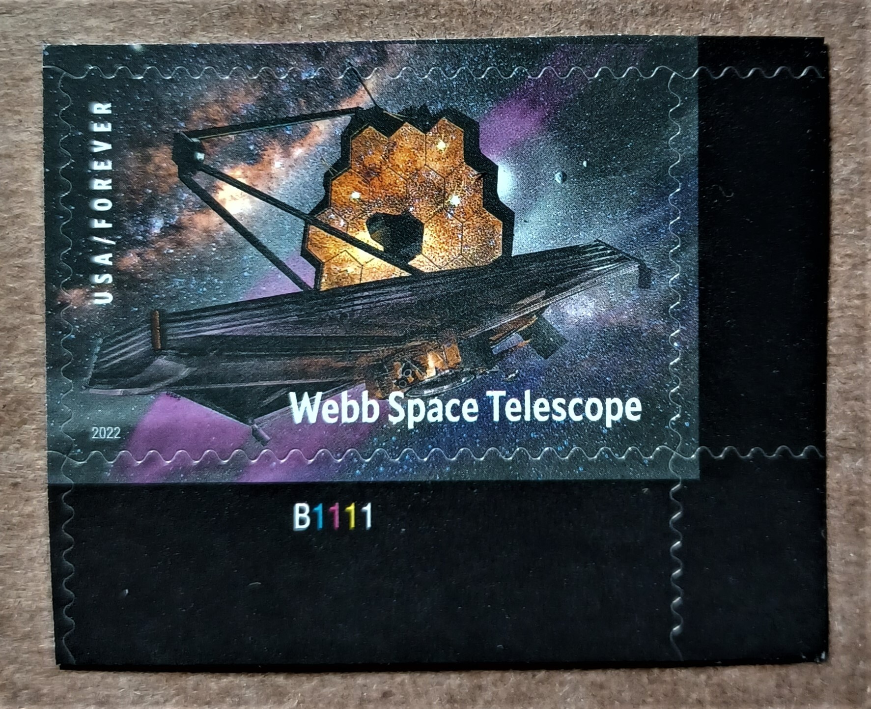 United States #5720 (60c) Webb Space Telescope MNH plate #B1111 (2022 ...