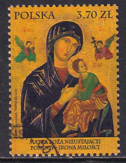 Poland 2016 Sc 4254 Our Lady of Perpetual Help Stamp Used | Europe ...
