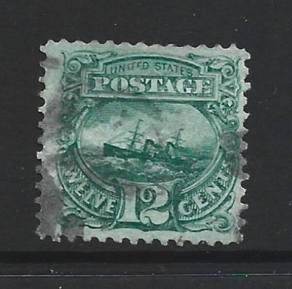 United States Scott 117 12-cent Steamship used 2019 cv $130 | United ...