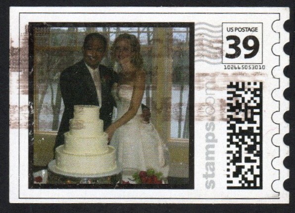 1CVP - (39c) - Personal Computer Postage - "Wedding" - Used Single ...