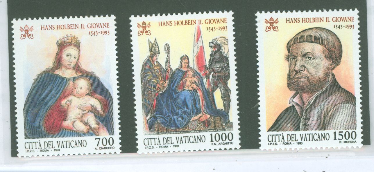 Vatican City #939-941 Mint (NH) Single (Complete Set) | Europe ...