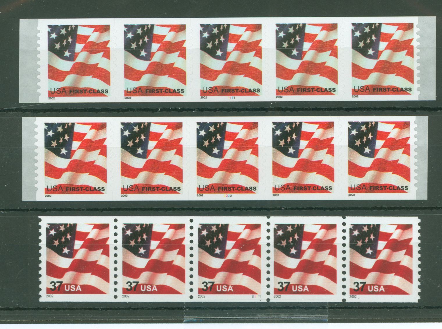 United States #3622/3631 Mint (NH) Plate Number Coil | United States ...