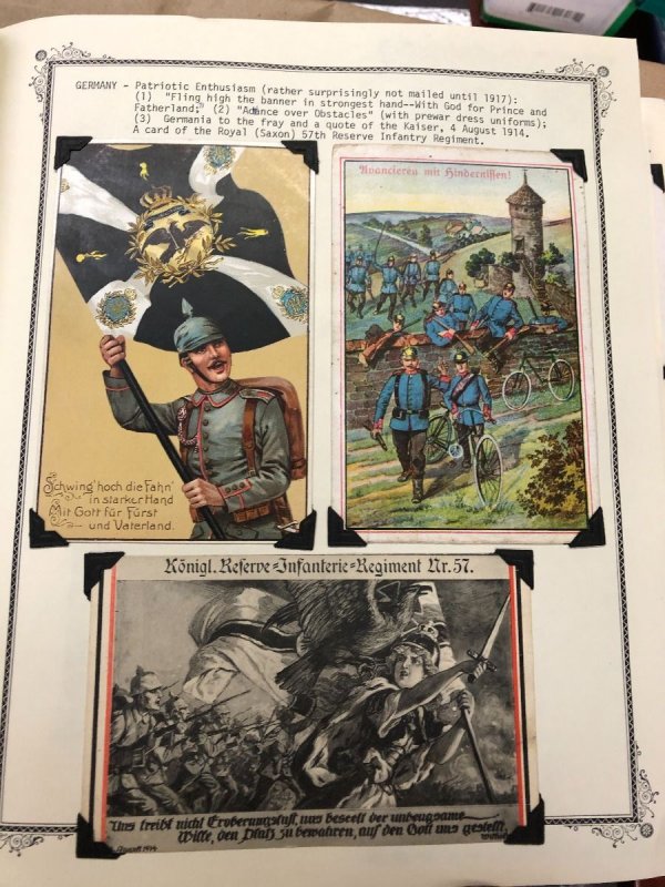 Lovely Collection of 400+ German Postcards From the Great WAR Period ...