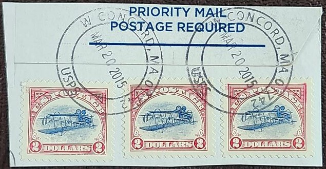 US Scott # 4806; used $2. Jenny from 2013; three on cover, cut square ...