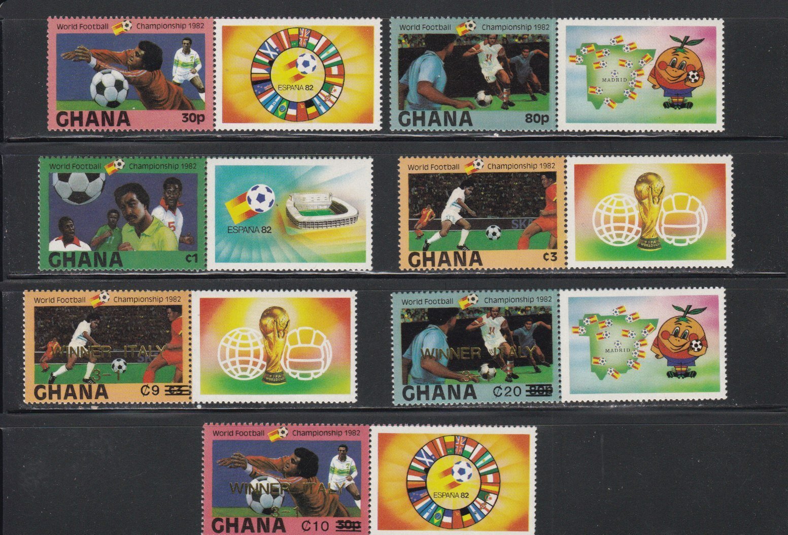 Ghana # 803 & Similar Stamps, World Cup Soccer Stamps Mint Nh | Africa ...