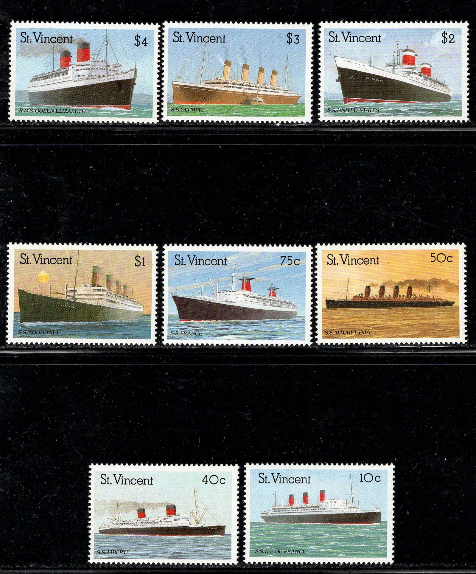 ST. Vincent SC# 1173-80 FVF/MNH | Caribbean - St. Vincent, General ...