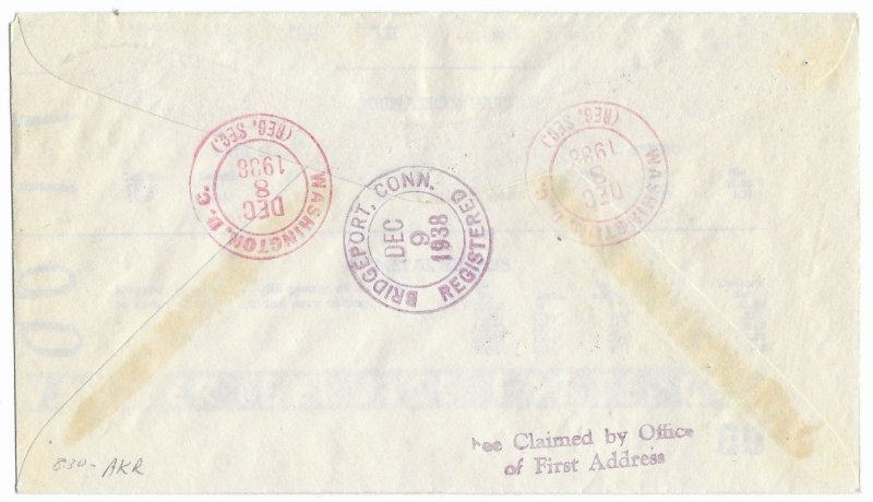 1938 Prexie FDC, #830, 3c Theodore Roosevelt, Fidelity P-5 | United ...