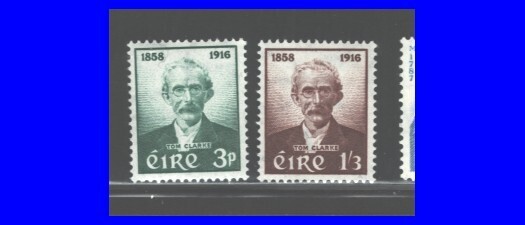 Ireland 1958 "Thomas J. Clarke Patriot" #165 - 166 MNH. | Europe ...