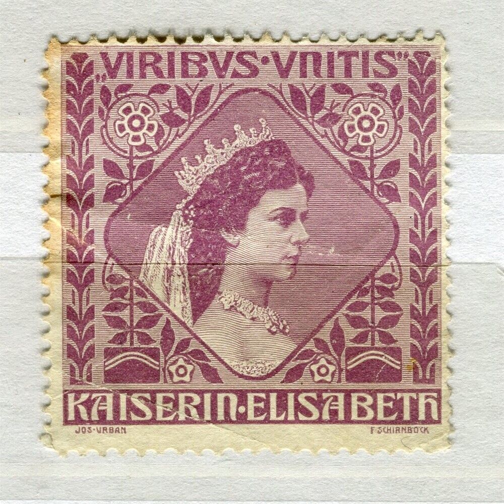 GERMANY Early 1900s Kaiser Elisabeth Local Cinderella Poster Stamp ...