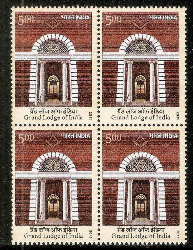 India 2011 Grand Lodge of India Freemasonry Masonic Lodge Architecture ...