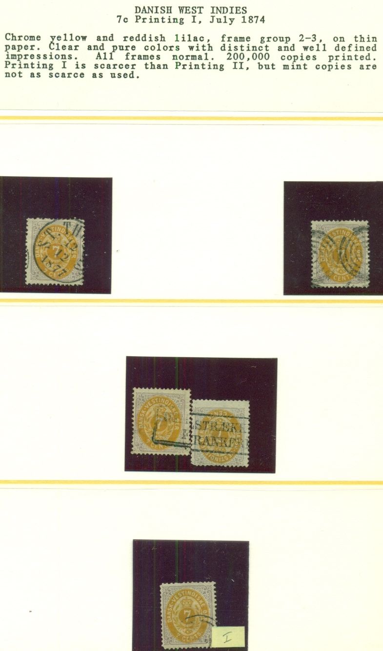 DWI SPECIALIZED Collection – 1866/1915- 59 annotated pages, Facit ...