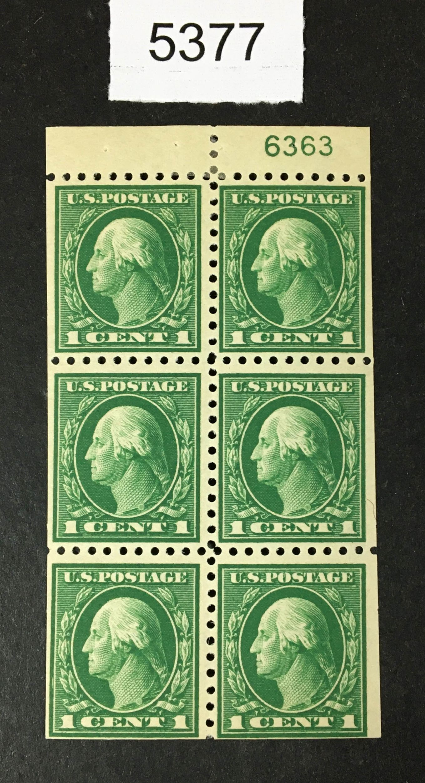 US Stamps # 424d Mint OG H Plate Booklet LOT #5377 | United States ...