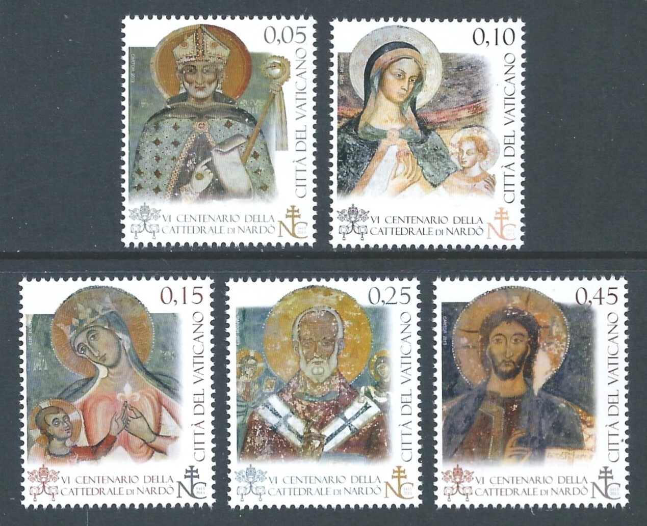 Vatican City #1544-8 NH Nardo Cathedral | Europe - Vatican City ...