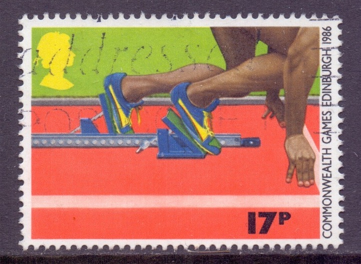 GB Scott 1149 - SG1328, 1986 Commonwealth Games 17p used | Great ...