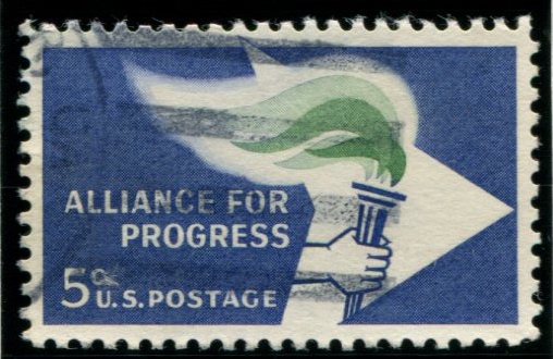 1234 US 5c Alliance for Progress, used cv $.20 | United States, General ...