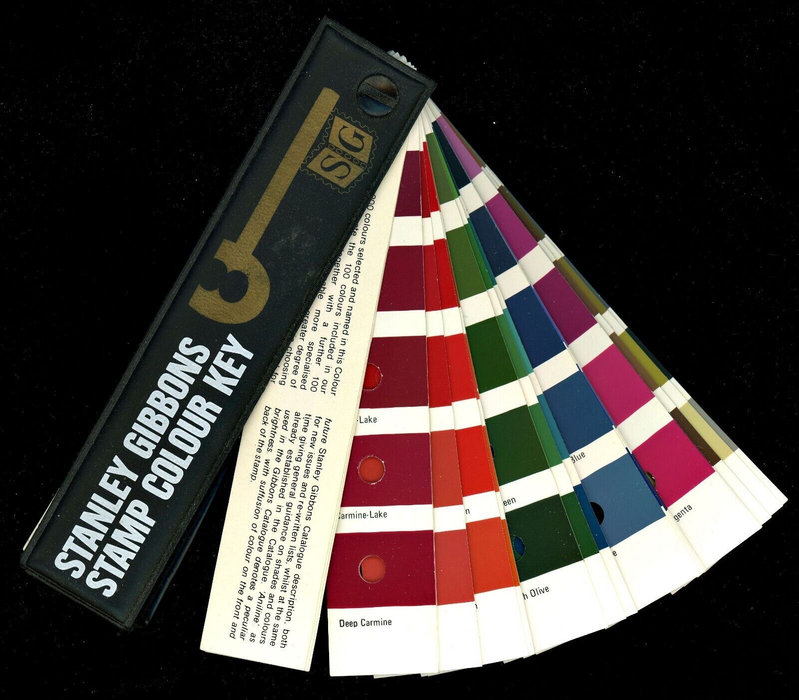 Stanley Gibbons Stamp Colour Key VINTAGE - Color Guide NO. 2530-1979 ...