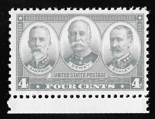 793 4 cents Navy Stamp mint OG NH VF | United States, General Issue ...
