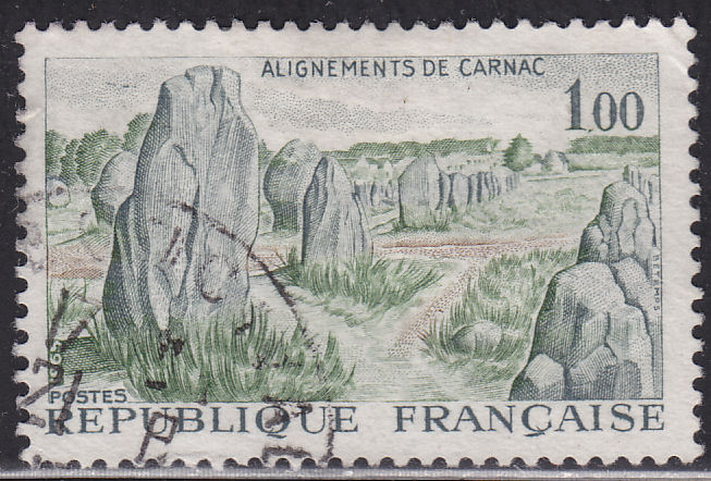 France 1130 Camac Prehistoric Stone Monuments 1965 | Europe - France ...
