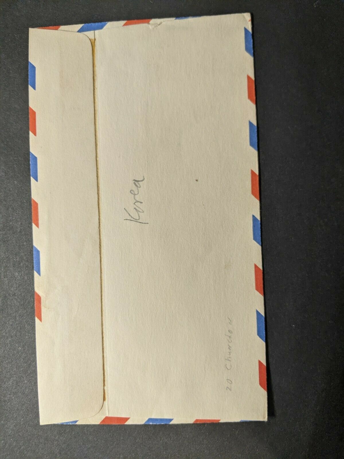 APO 20 CHUNCHON, KOREA 1954 Korean War Army Cover RMAG Soldier's Mail ...