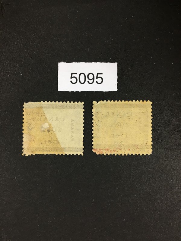 US Stamps Canal Zone # 16a,16b Mint OG NH LOT #J 5095 | United States ...