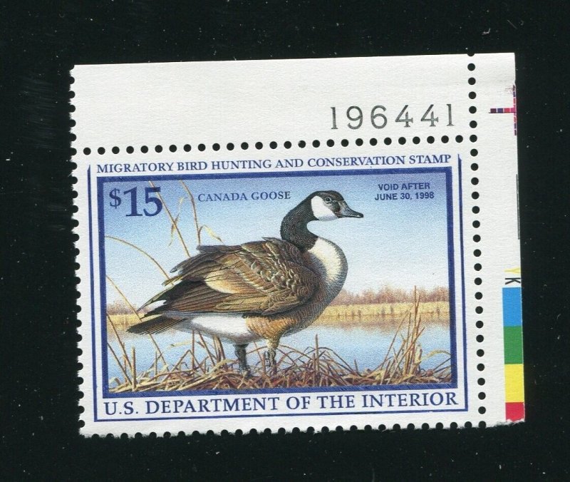 RW64 Canada Goose Federal Duck Stamp MNH 1997 | United States, Duck ...