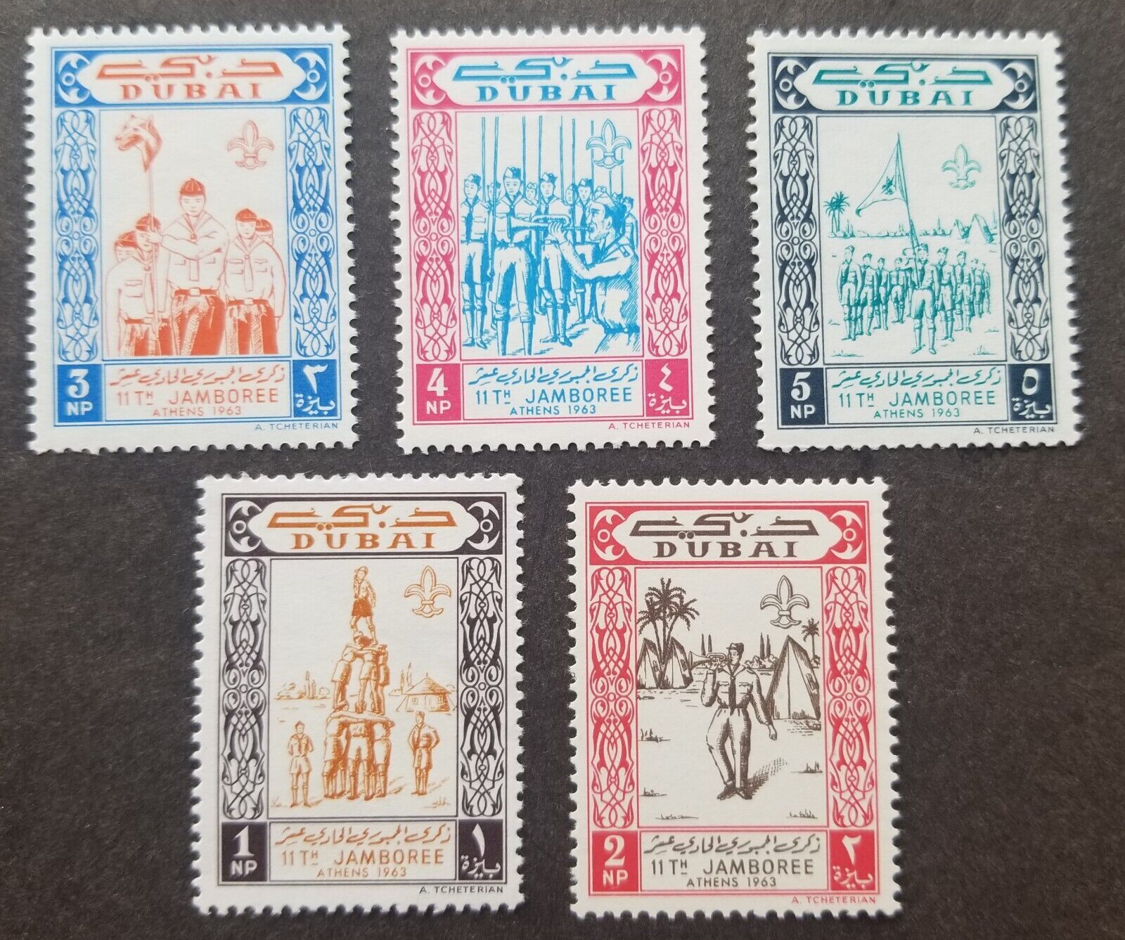 Dubai 11th International Boy Scouts Jamboree 1963 1964 Scouting Camp ...