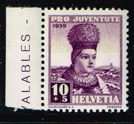 Michel# 360 MNH Pro Juventute:Woman of Freiburg | Europe - Switzerland ...