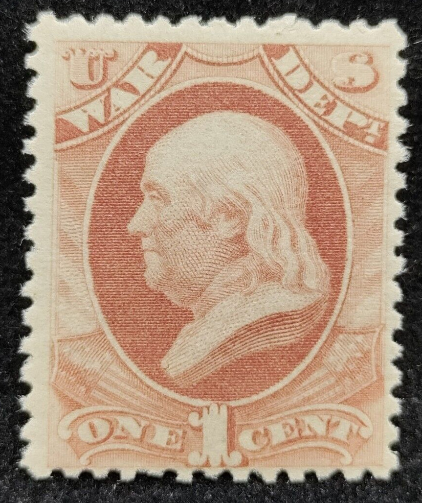Matt's Stamps US Scott #O114 1-Cent WAR Department Official Stamp, Mnh ...