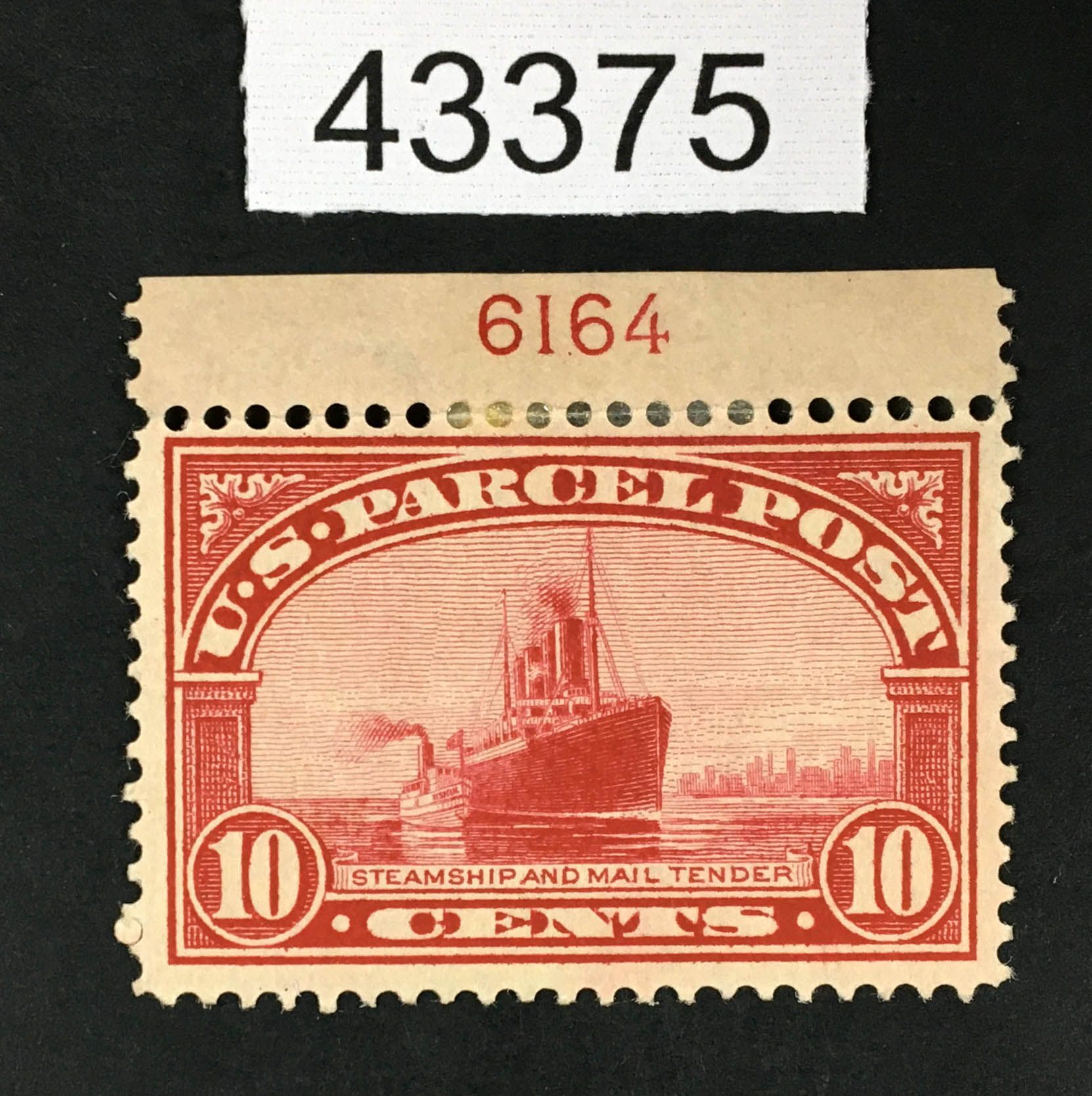 US Stamps # Q6 Mint OG H Plate Single LOT #43375 | United States ...