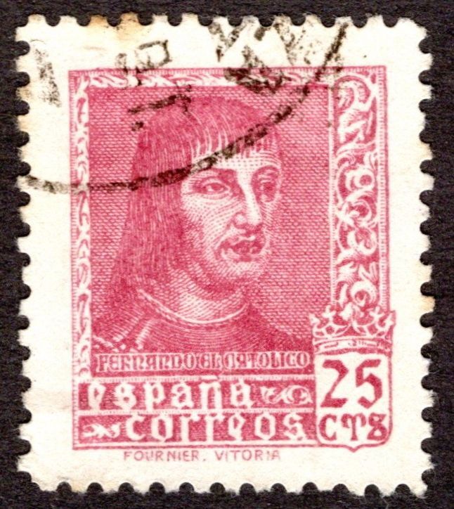 1938, Spain 25c, Used, Sc 660 | Europe - Spain & Colonies, General ...