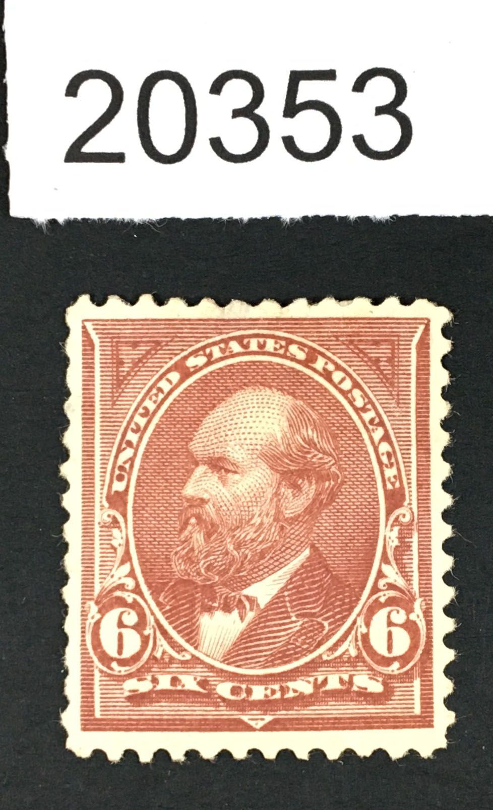 US Stamps # 256 Mint OG H LOT # 20353 | United States, General Issue ...