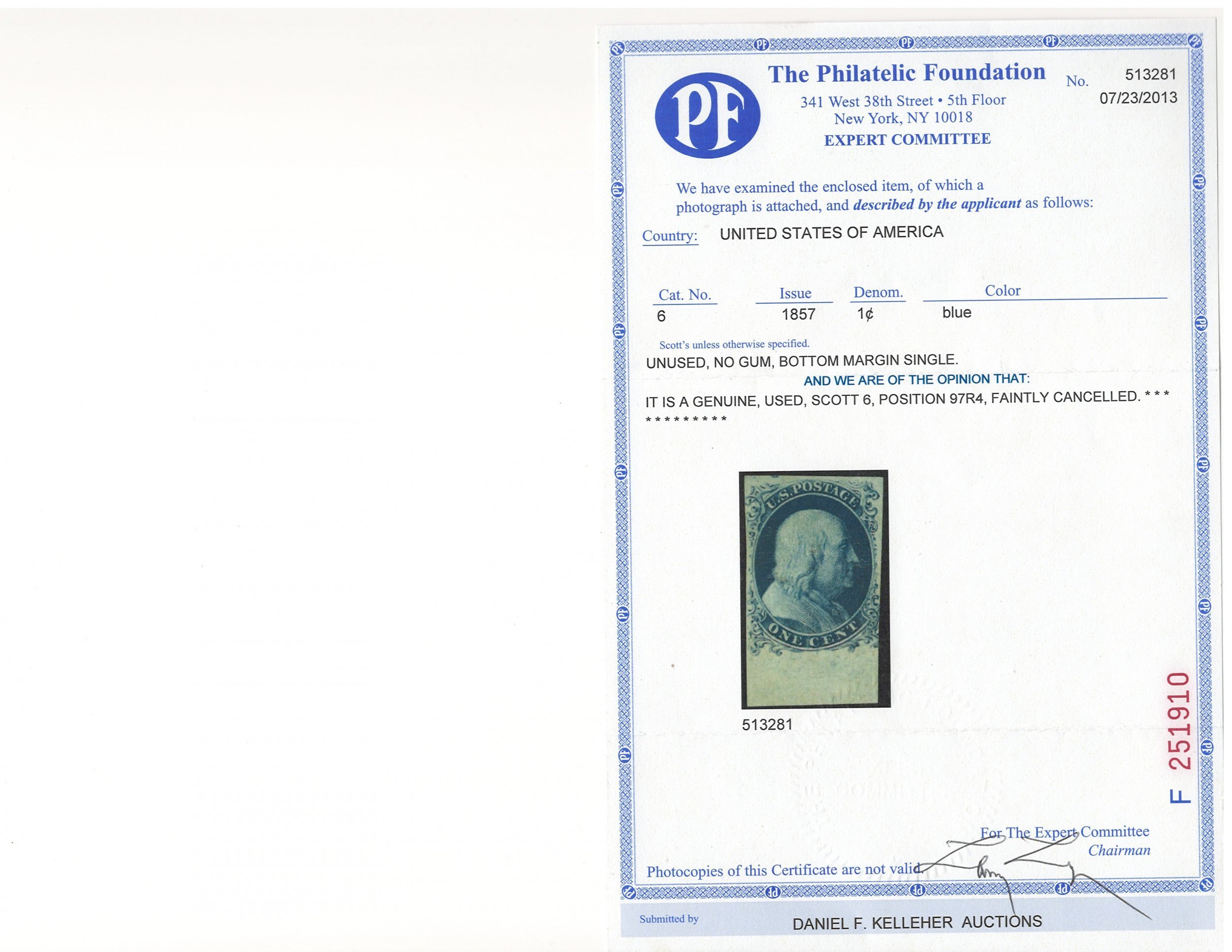 #6 PFC Aps Beautiful Stamp | United States, General Issue Stamp / HipStamp