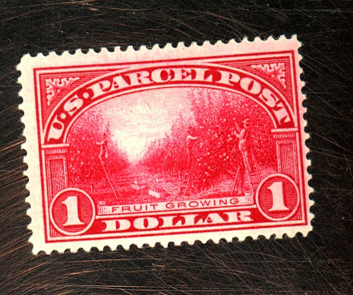 Q12 Mint FVF OG LH Cat $250 | United States, Parcel Post Stamp / HipStamp