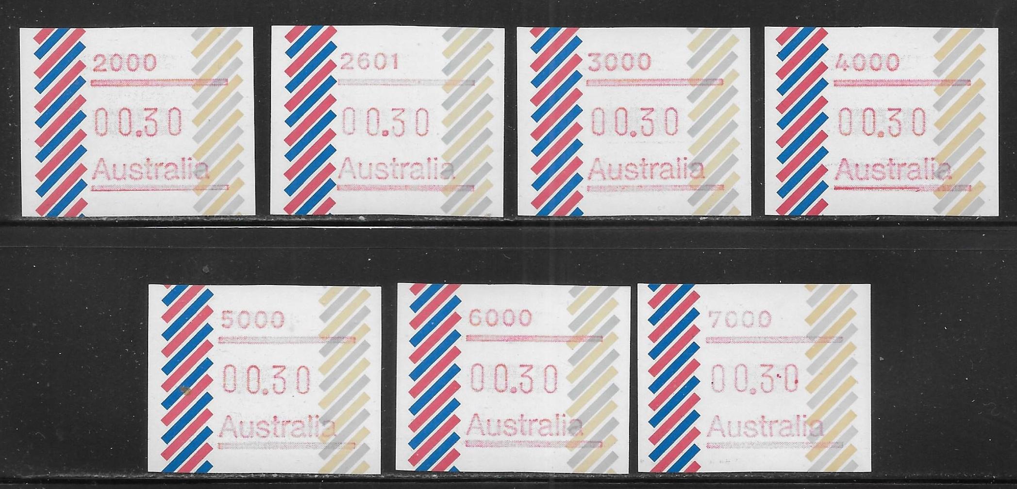 Australian Michel 1 Frama Labels set | Australia & Oceania - Australia ...