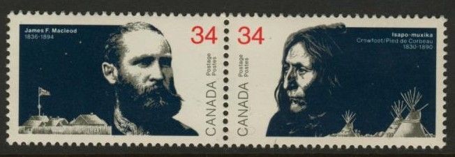 Canada 1109a facing in MNH Isapo-Muxika, James Macleod | Canada ...