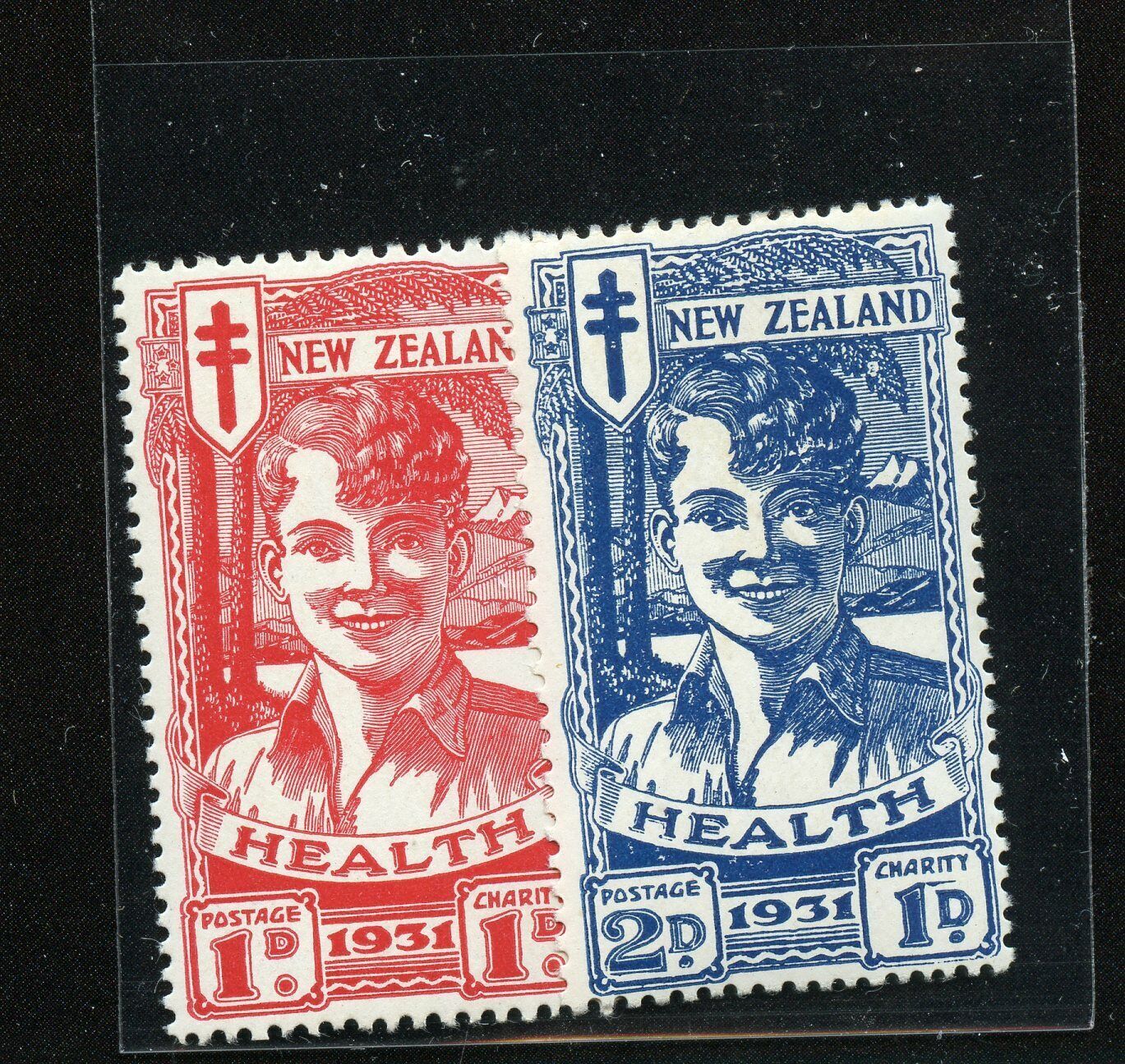New Zealand Laughing BOY Scott #B3/4 Mint Hinged | Australia & Oceania ...