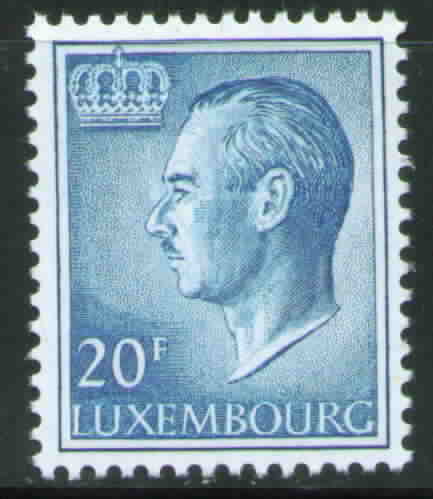Luxembourg Scott 575 MNH** 1975-1991 Grand Duke 20F stamp | Europe ...