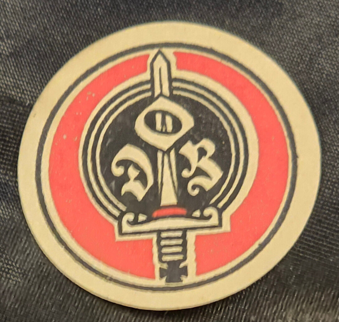 DEUTSCH OFFICERS BUND DOB Nazi Third Reich SWORD stamp Vignette WW2 ...