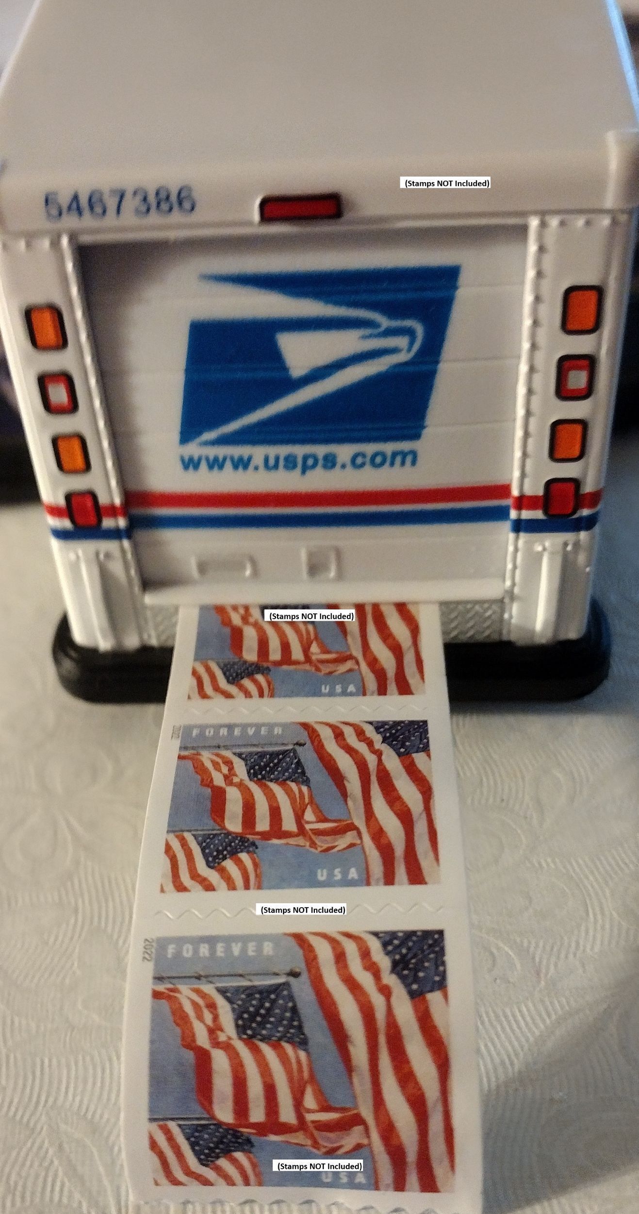 Postage/Stamp Rolls Dispenser Carrier Postal Truck (Rare & Unique) 50% ...