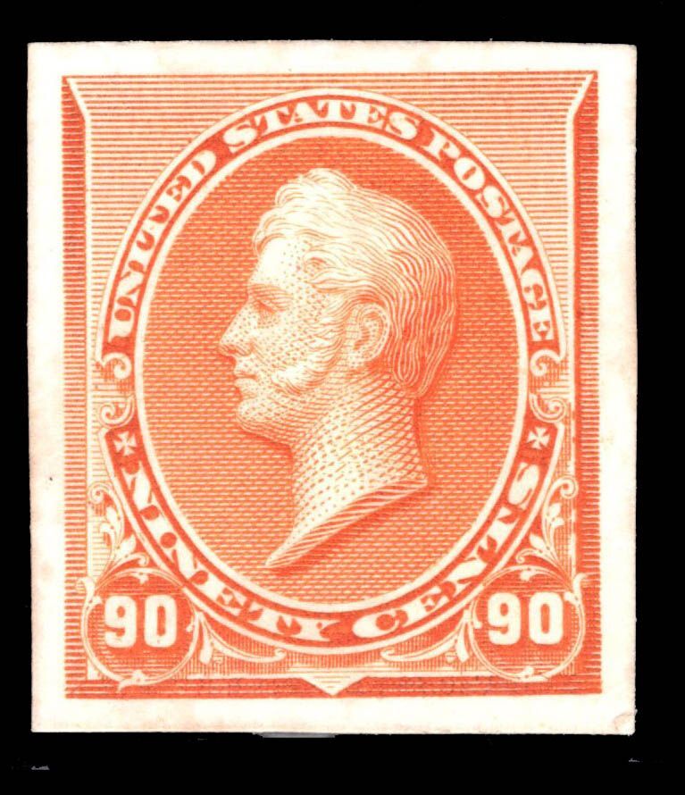 US Stamps # 229p4 XF Proof on Card $50 LOT #16390-38 | United States ...