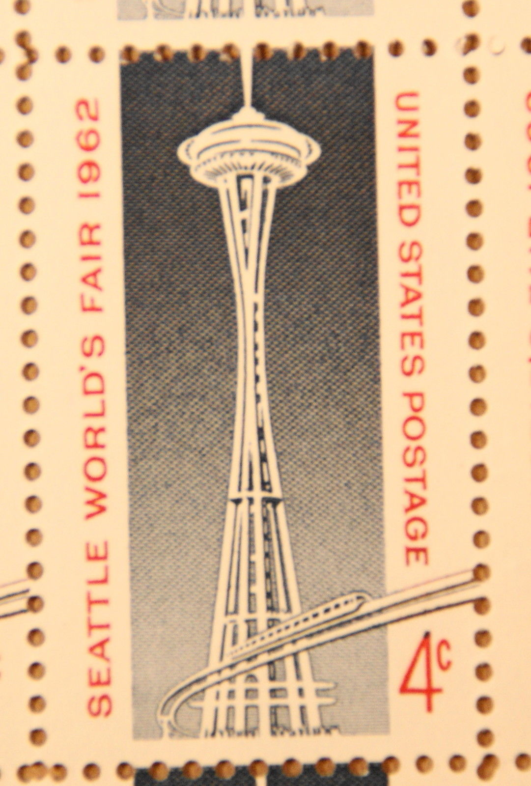 1962 Seattle World's Fair, sheet of stamps, Sc# 1196 | United States ...