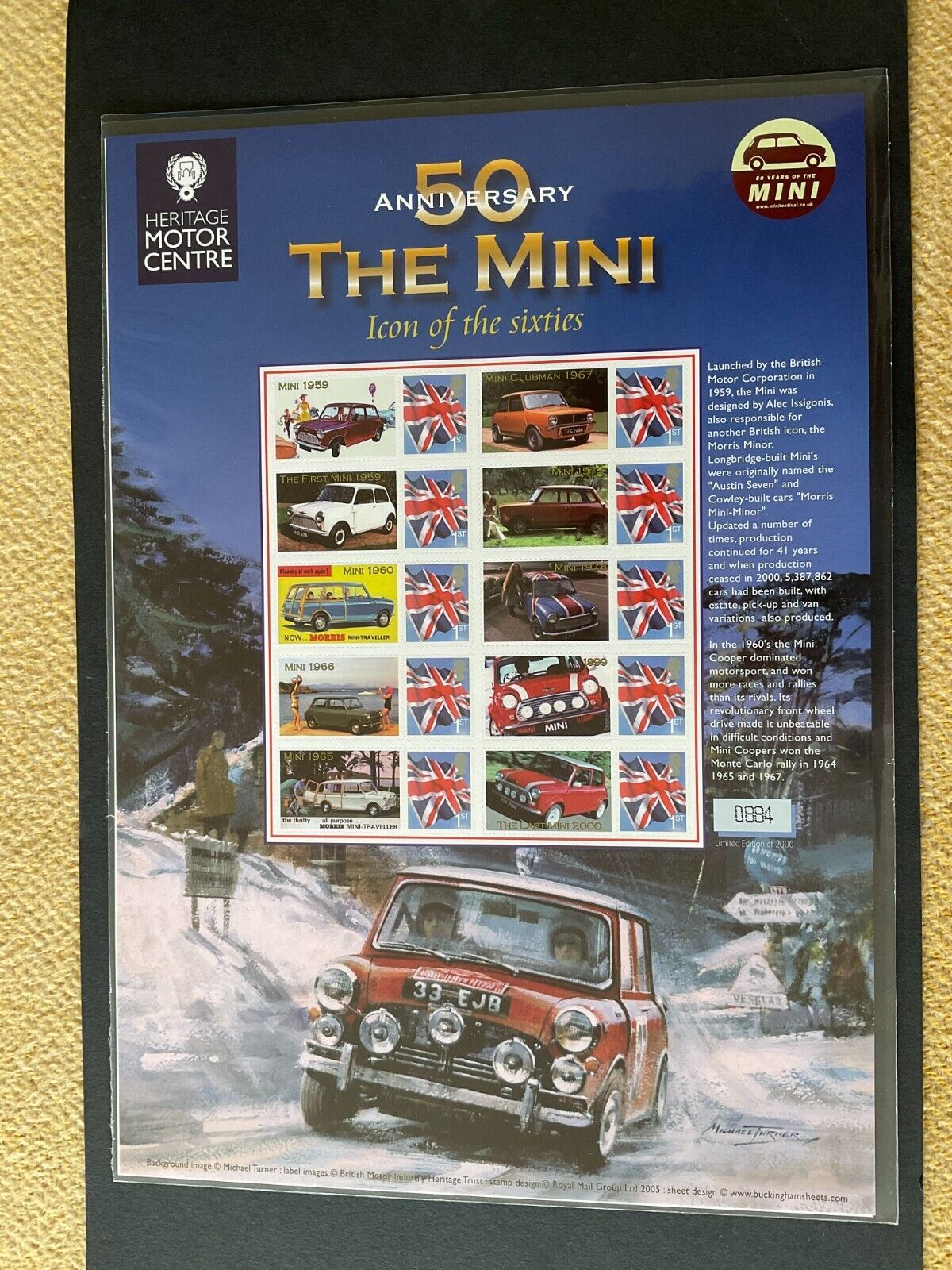 2005 50th Anniversary of the Mini Buckingham Limited Edition Smiler ...