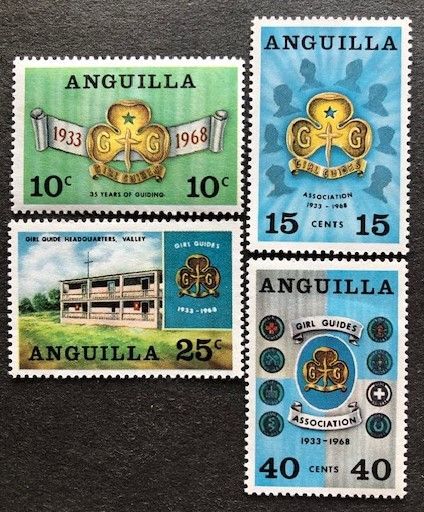 Anguilla 40-43 MH | Caribbean - Anguilla, General Issue Stamp / HipStamp