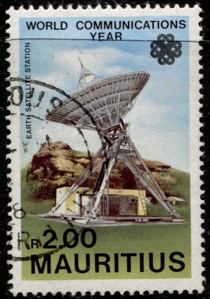 Mauritius #564 World Communications Year Used CV$0.50 | Africa ...