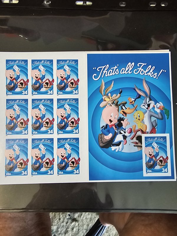 3534 That's all folks mnh | United States, General Issue Stamp / HipStamp