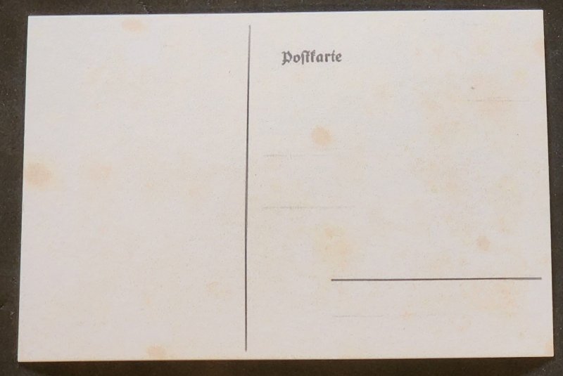 Nazi Germany Third Reich NSDAP Child w Steel Helmet postcard WW2 WWII ...